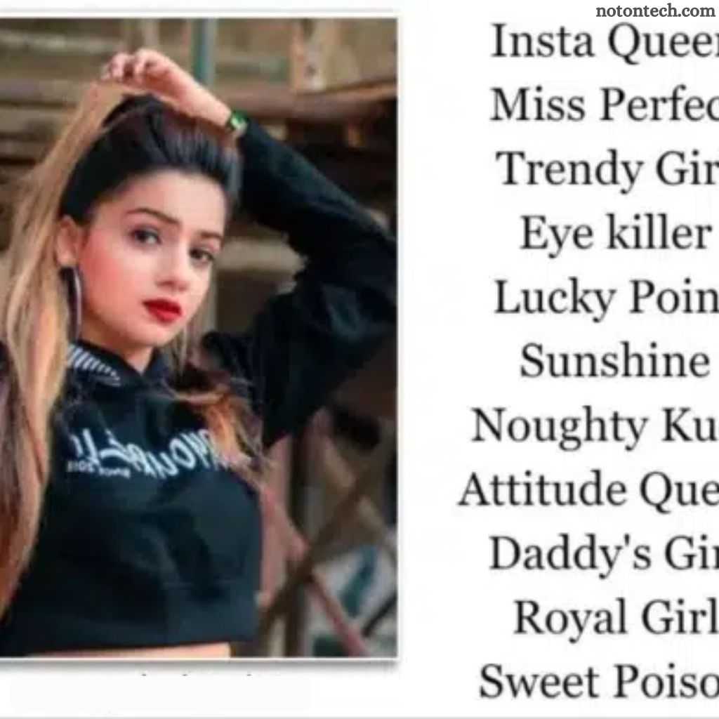 1258 Best Instagram Names For Ladies NotonTech 1258 Best Instagram Names For Ladies NotonTech